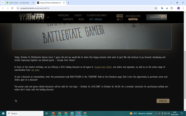 Escape from Tarkov Promo Codes - 20% Off Coupons Sep 2025