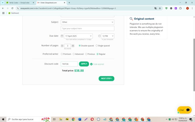 EssayPro.com Promo Codes (1 Verified) - 10% Off May 2025