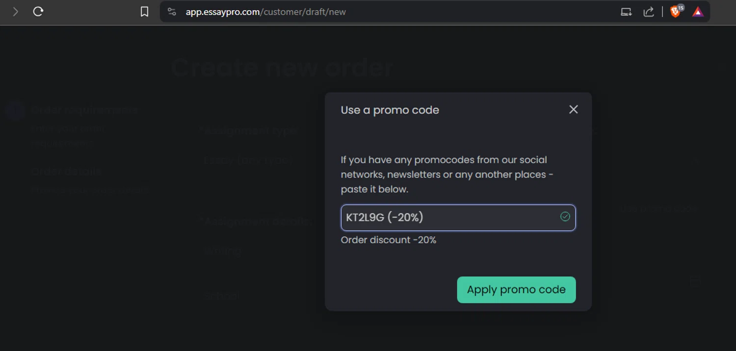 EssayPro.com Promo Codes – 10% Off | May 2024