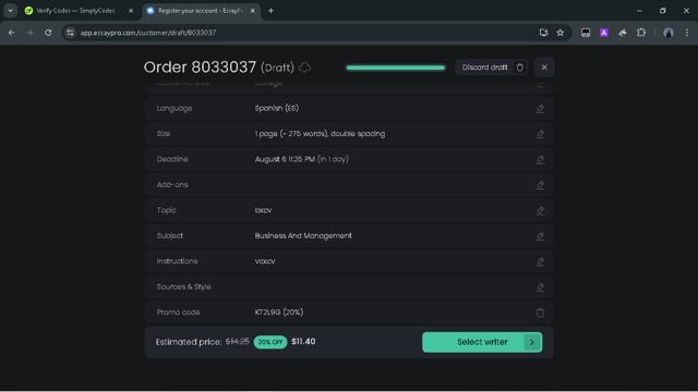 EssayPro.com Promo Codes - 10% Off | October 2024