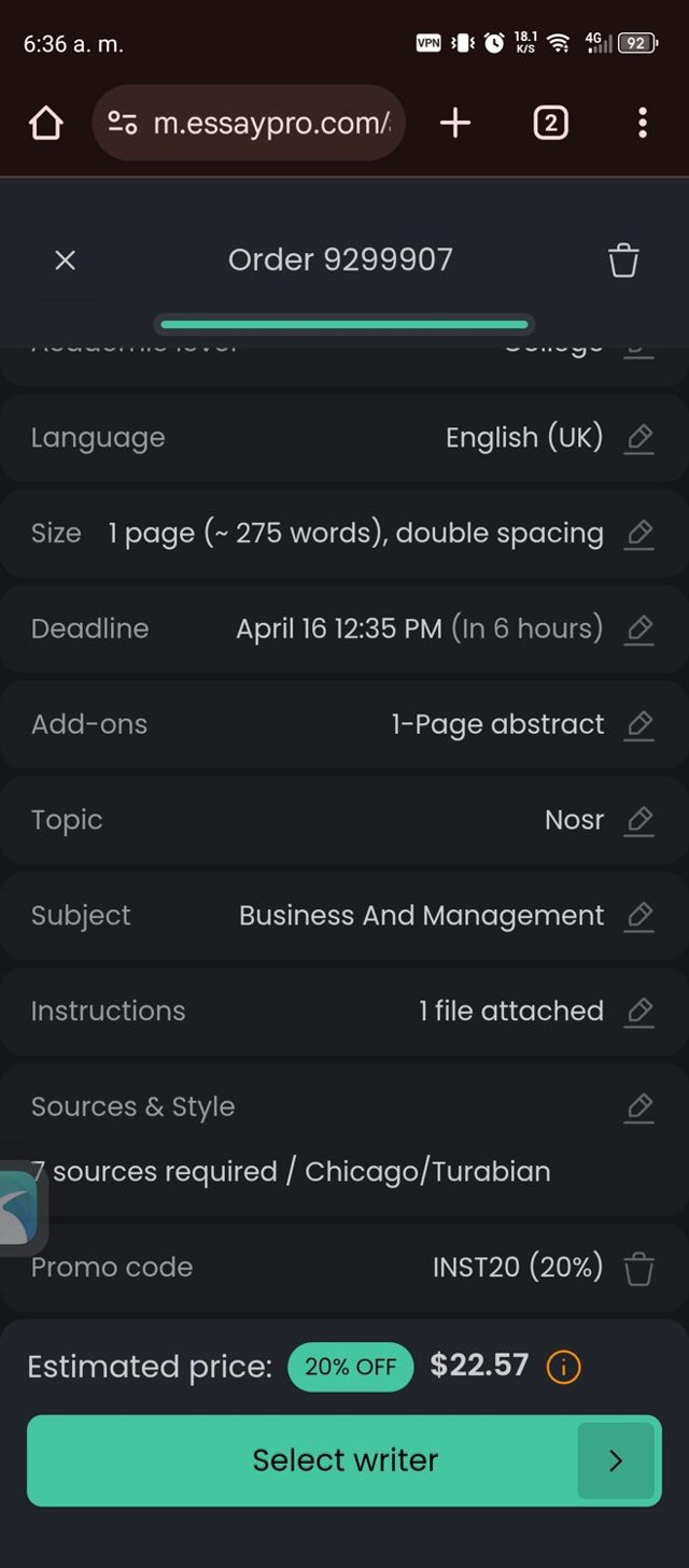 EssayPro.com Promo Codes - 10% Off (Verified) Jun 2025