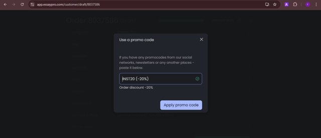 EssayPro.com Promo Codes - 10% Off | October 2024