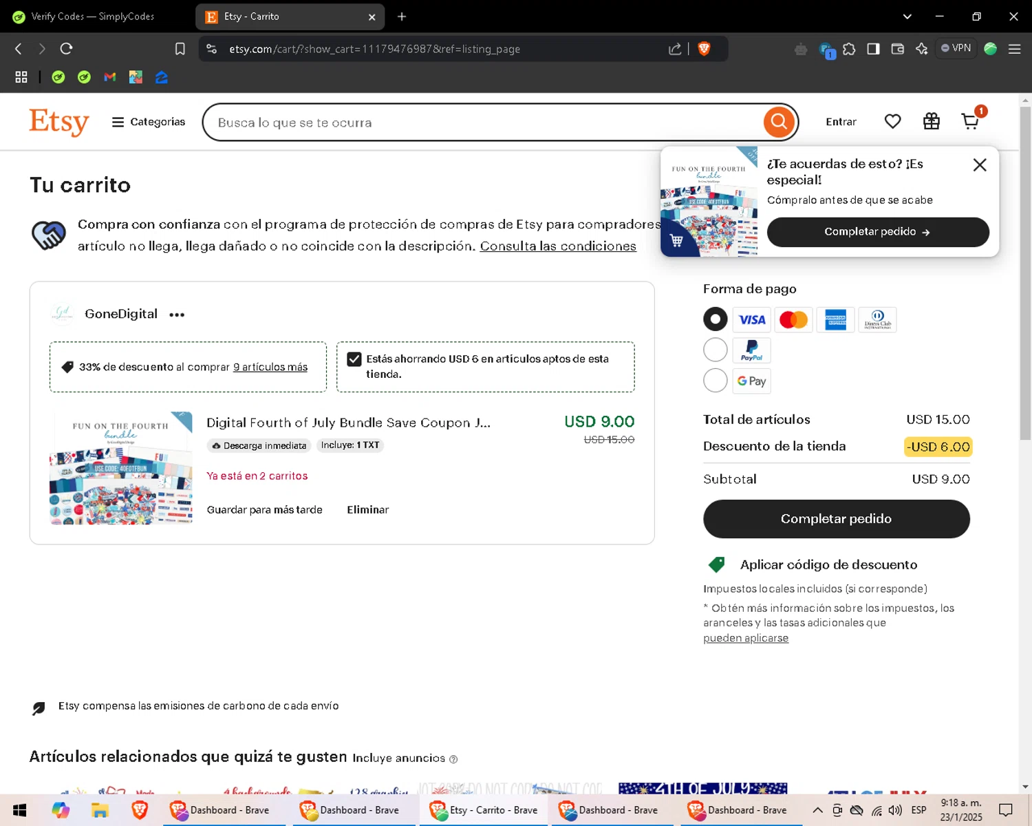 Etsy Coupon Codes (28 Verified) - 20% Off w/ Code Jan 2025