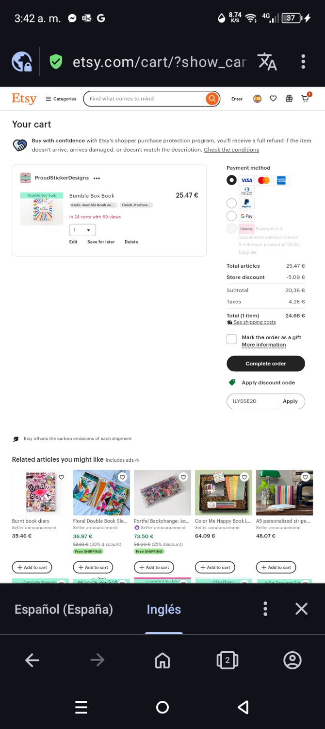 Etsy Coupon Codes - 20% Off | January 2025