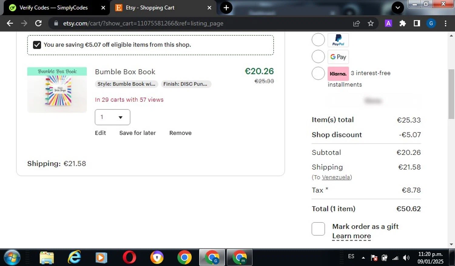 Etsy Coupon Codes - 20% Off | January 2025