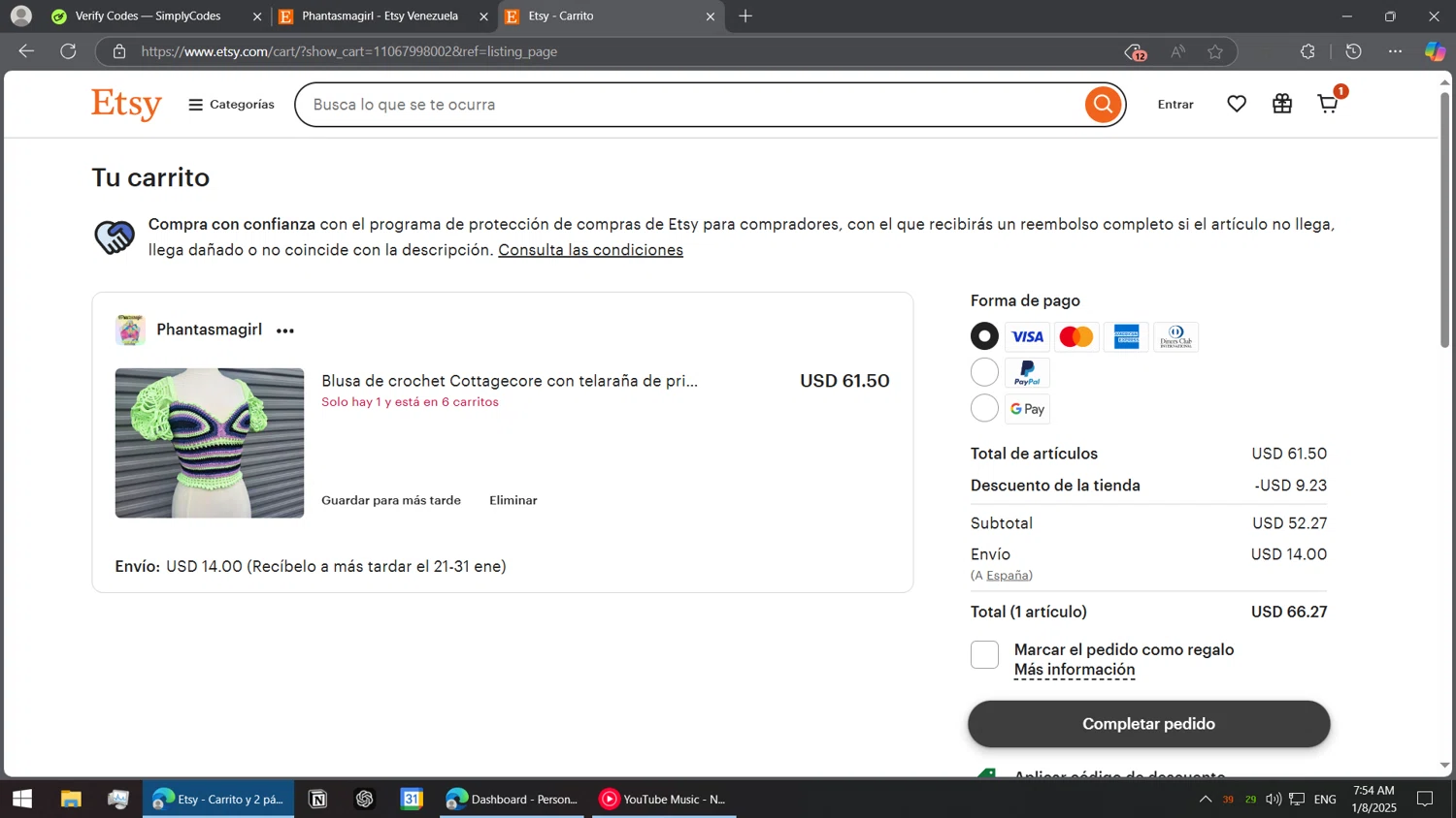 Etsy Coupon Codes - 20% Off | January 2025