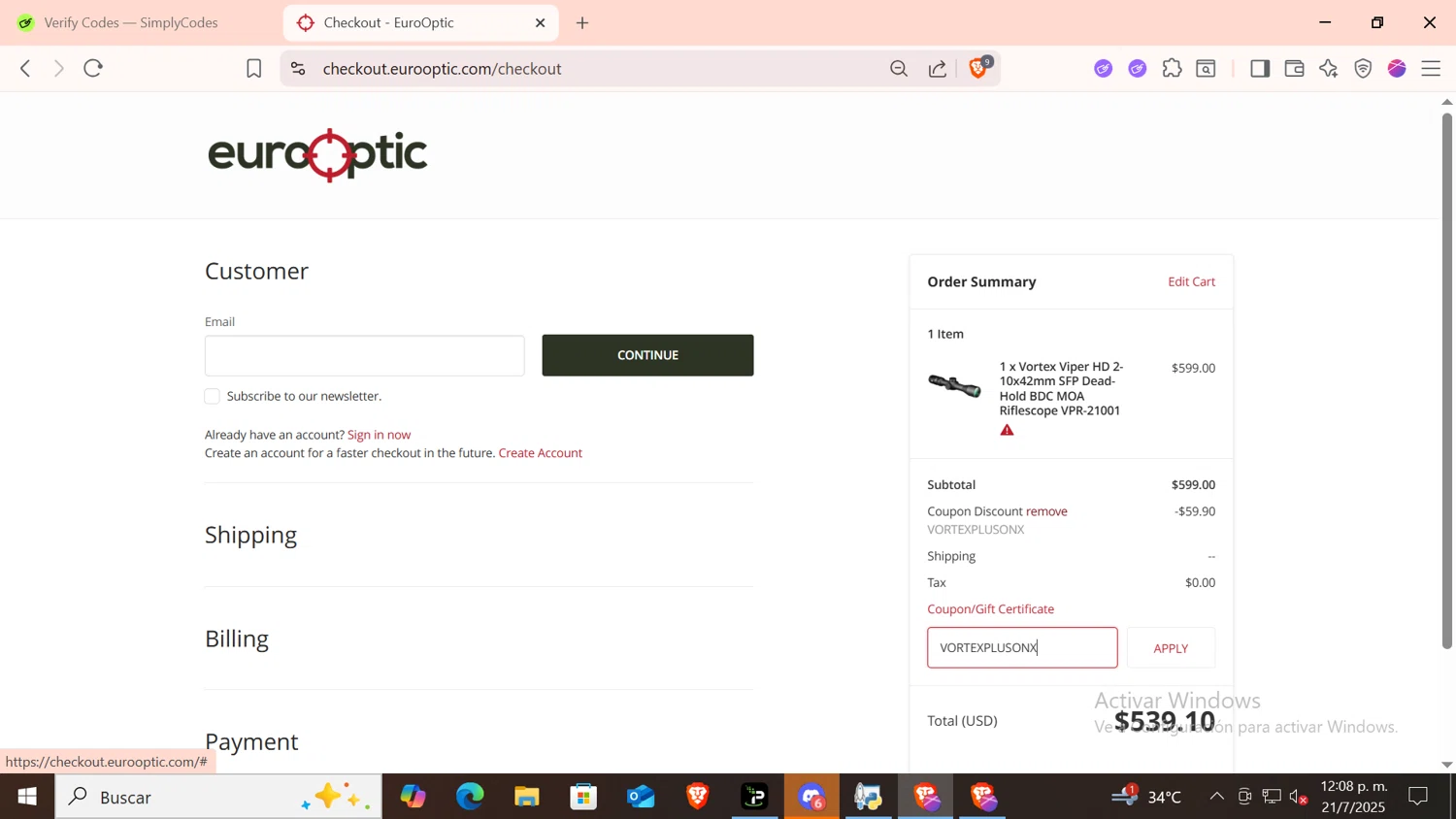 EuroOptic.com Promo Codes (6 Verified) - 10% Off Aug 2025