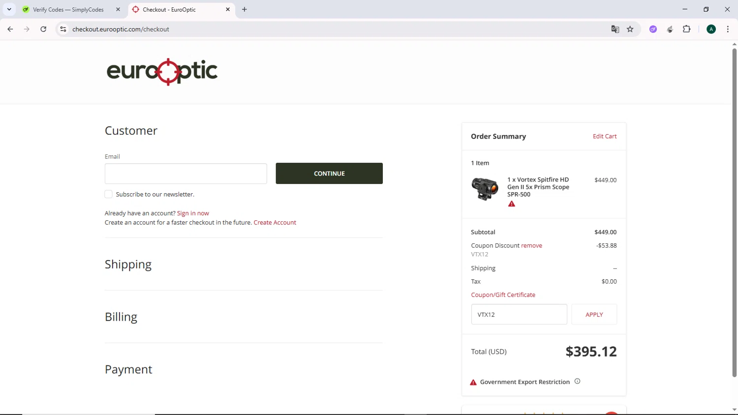 EuroOptic.com Promo Codes (5 Verified) - 10% Off Sep 2025