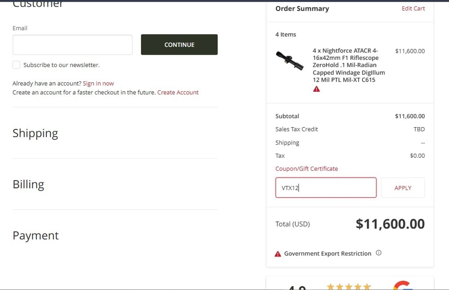 EuroOptic.com Promo Codes (5 Verified) - 15% Off Oct 2025