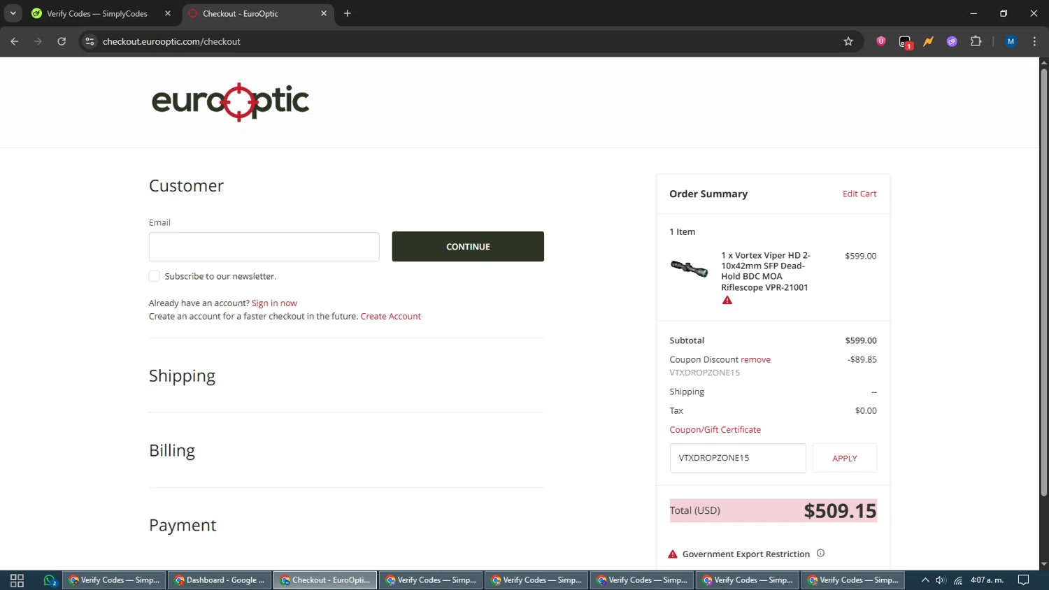 EuroOptic.com Promo Codes (6 Verified) - 20% Off Oct 2025