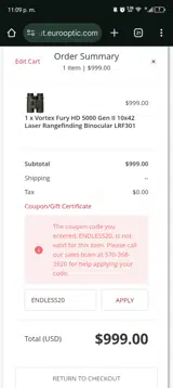 EuroOptic.com Promo Codes - 5% Off (1 Verified) Apr 2026