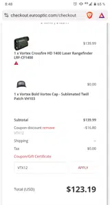 EuroOptic.com Promo Codes - $20 Off (+1 Codes) May 2026