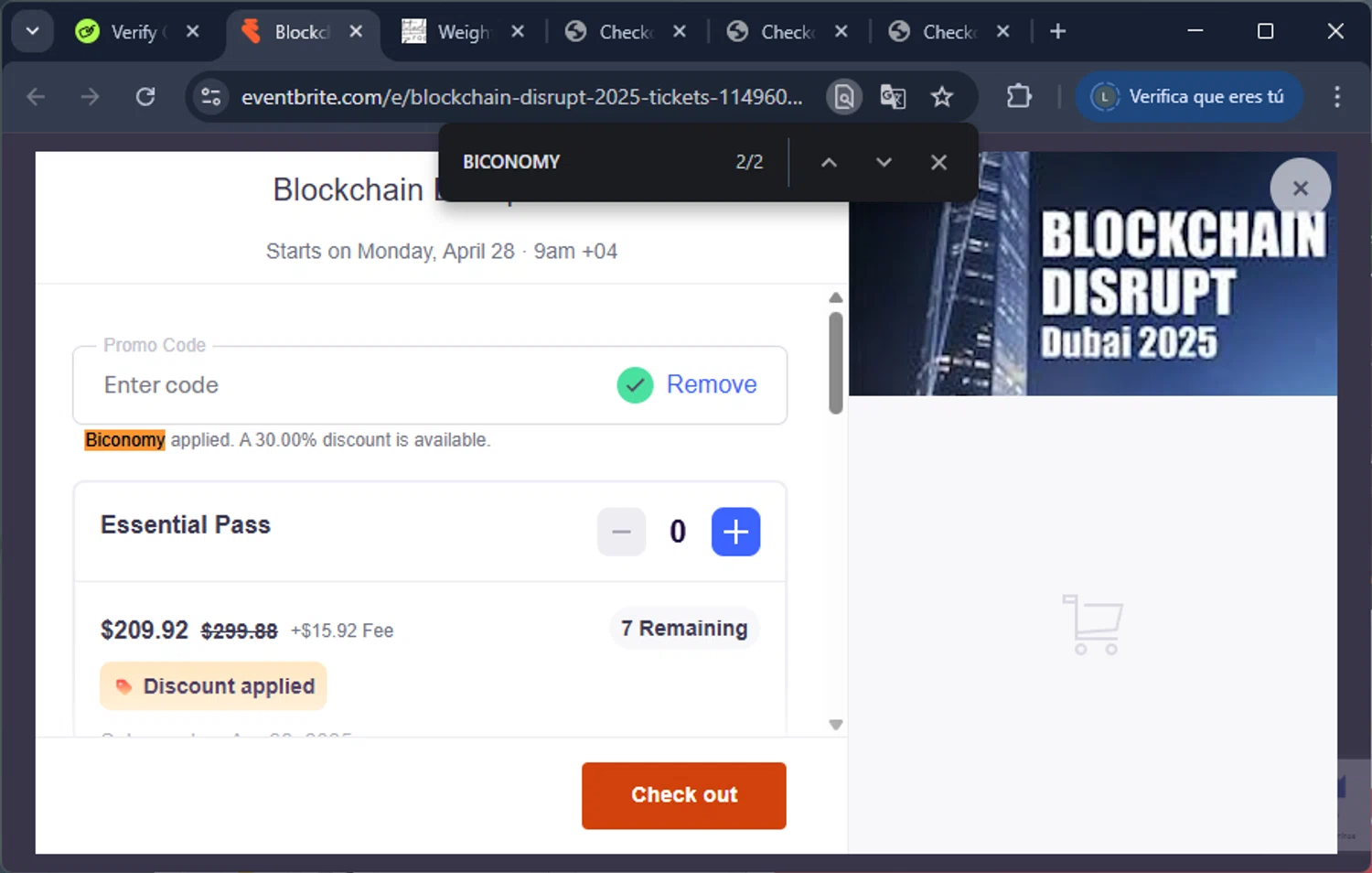Eventbrite Promo Codes (7 Verified) - 30% Off Apr 2025