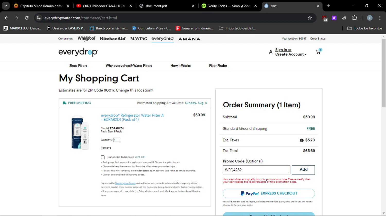 EveryDrop Promo Codes - 25% Off | November 2024