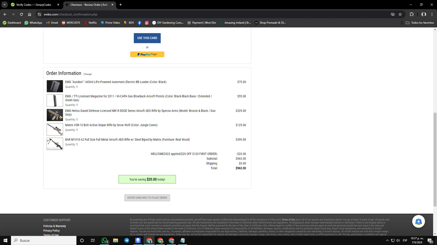 Evike Coupons & Black Friday 2024 Deals - $20 Off
