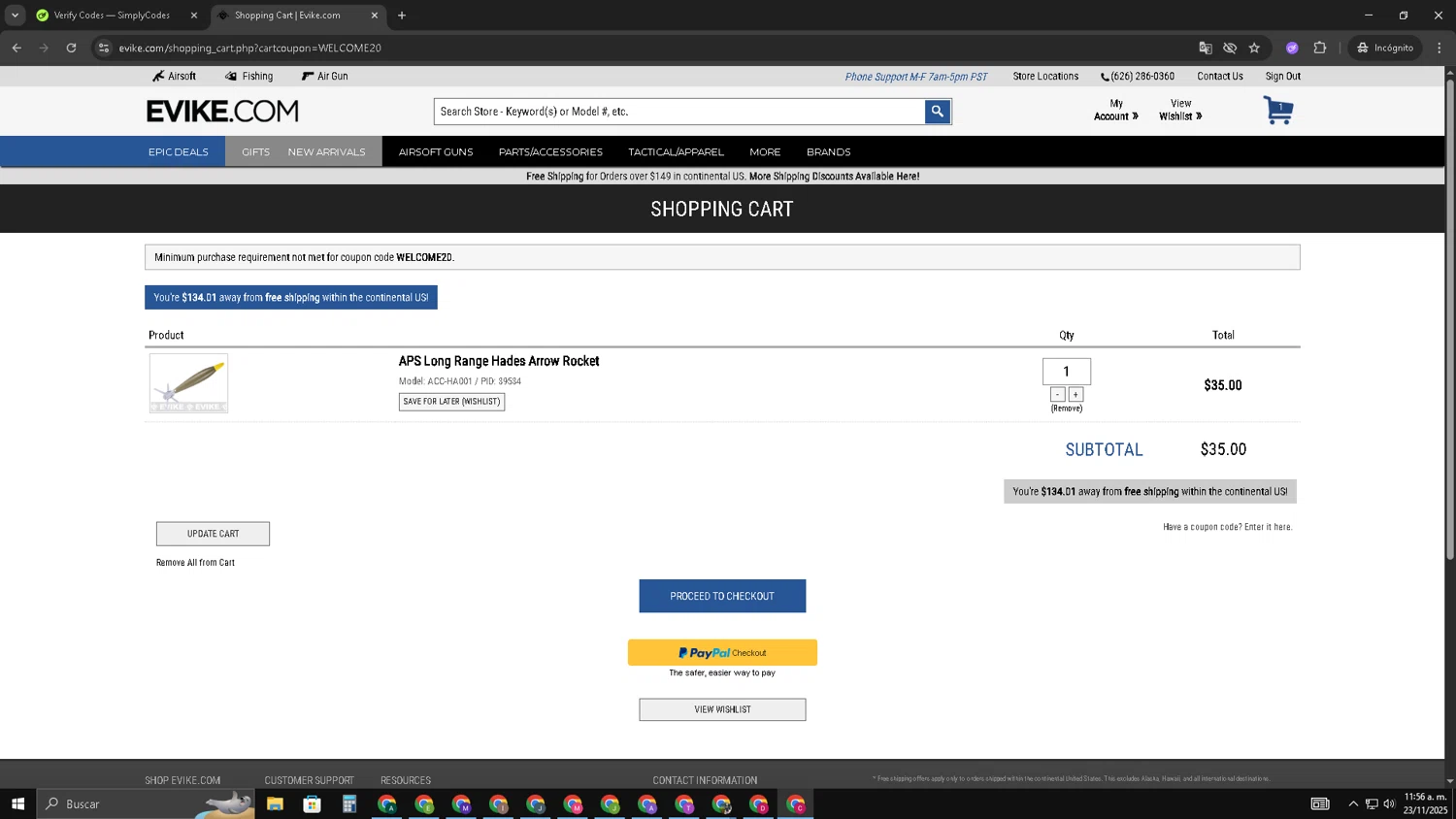 Evike Promo Codes - 20% Off (2 Verified) Feb 2026