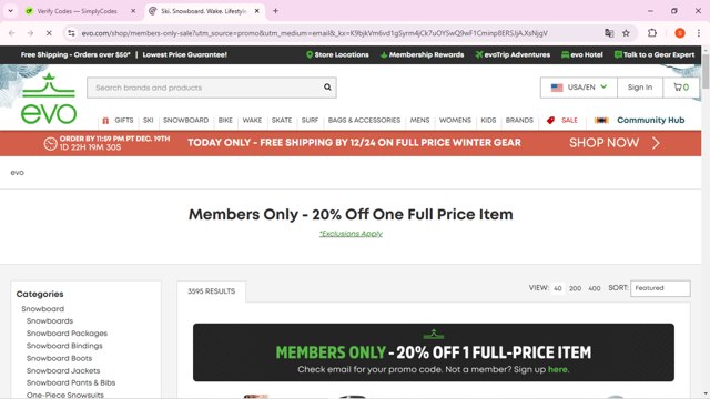 Evo Promo Codes - 20% Off | January 2025