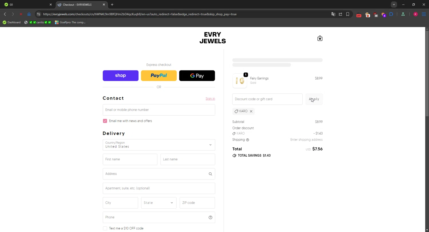 Evry Jewels Promo Codes (479 Verified) - 25% Off Oct 2025