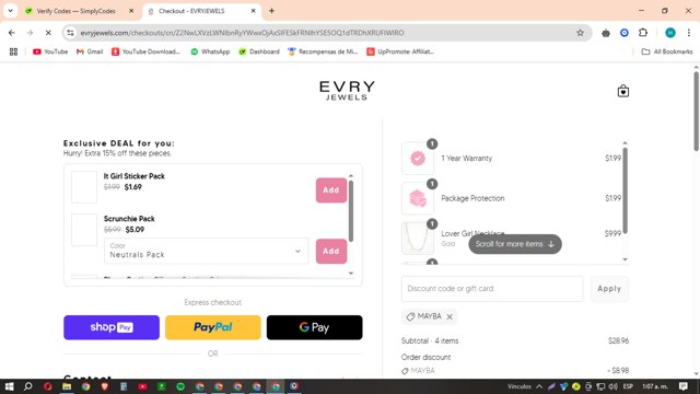 Evry Jewels Discount Codes (9 Verified) - 51% Off Apr 2025