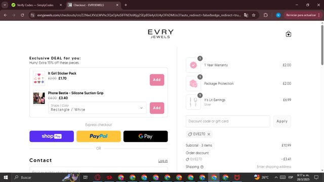 Evry Jewels Discount Codes (9 Verified) - 51% Off Apr 2025