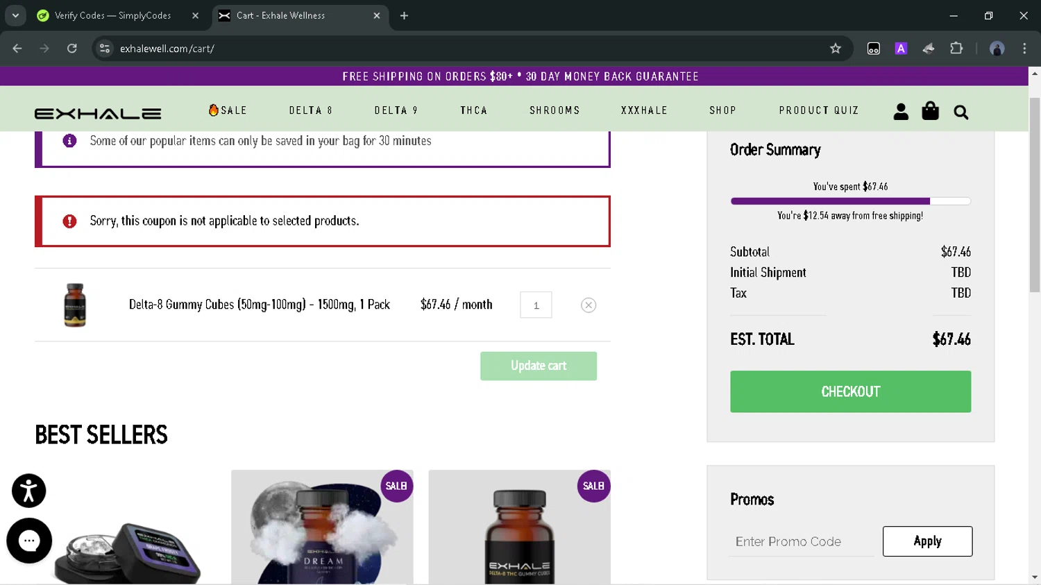 Exhale Wellness Coupon Codes - $8 Off | September 2024