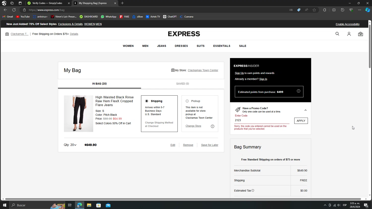 Express Promo Codes - $15 Off | August 2024