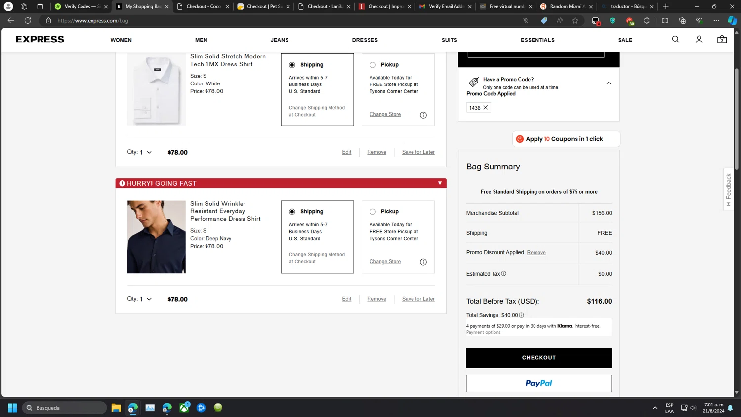Express Promo Codes - 20% Off | November 2024