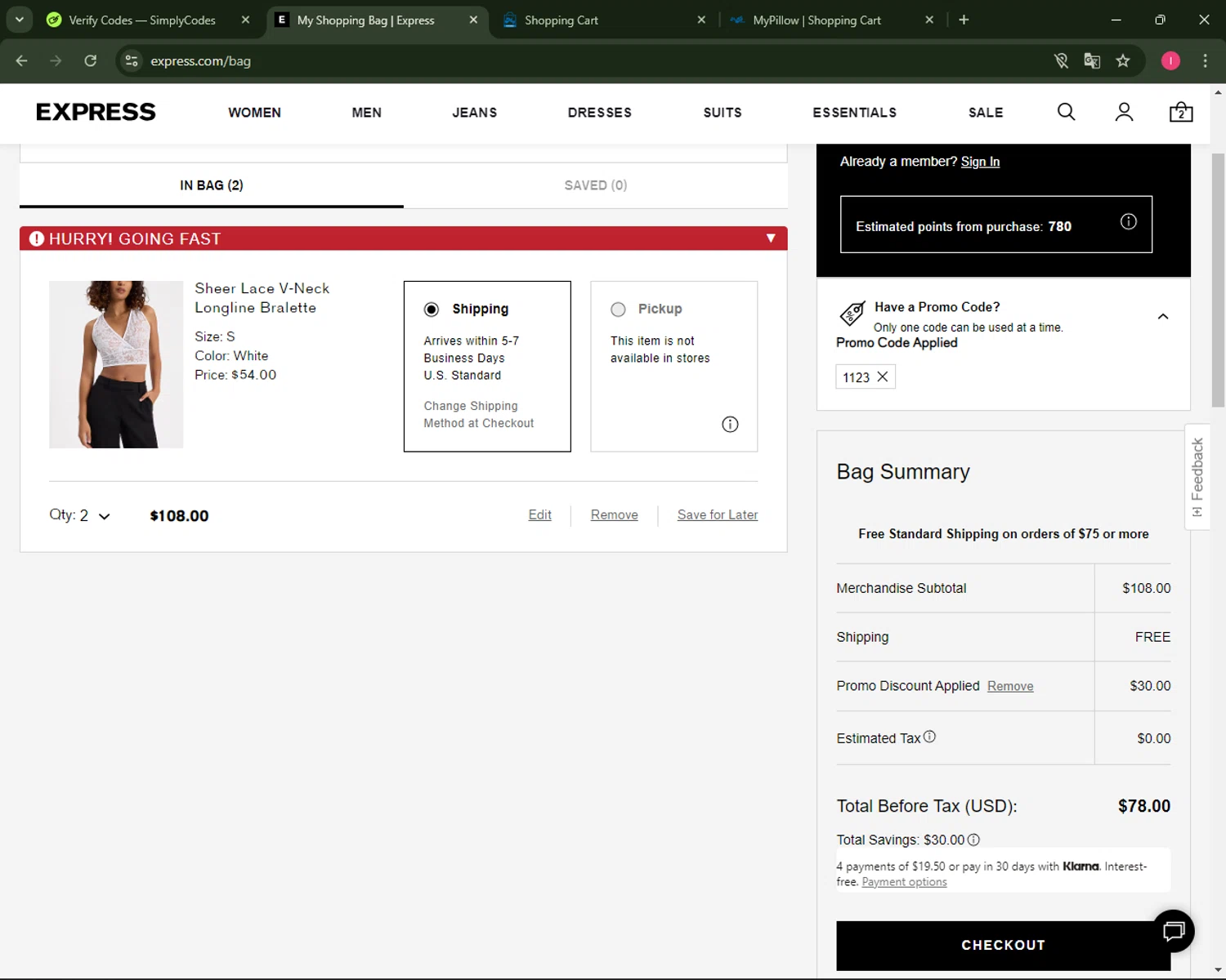 Express Promo Codes - $10 Off | November 2024