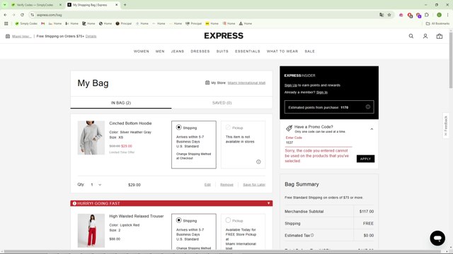 Express Promo Codes (5 Verified) - 25% Off w/Code Mar 2025