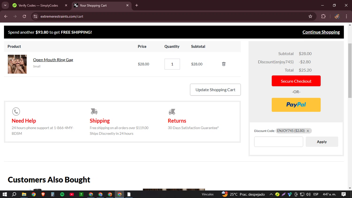 Extreme Restraints Coupon Codes - 30% Off | January 2025