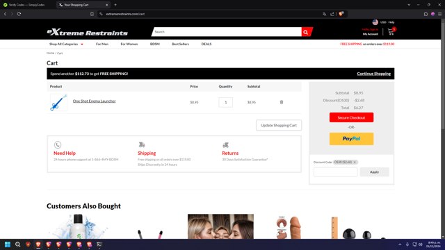 Extreme Restraints Coupon Codes - 10% Off | January 2025