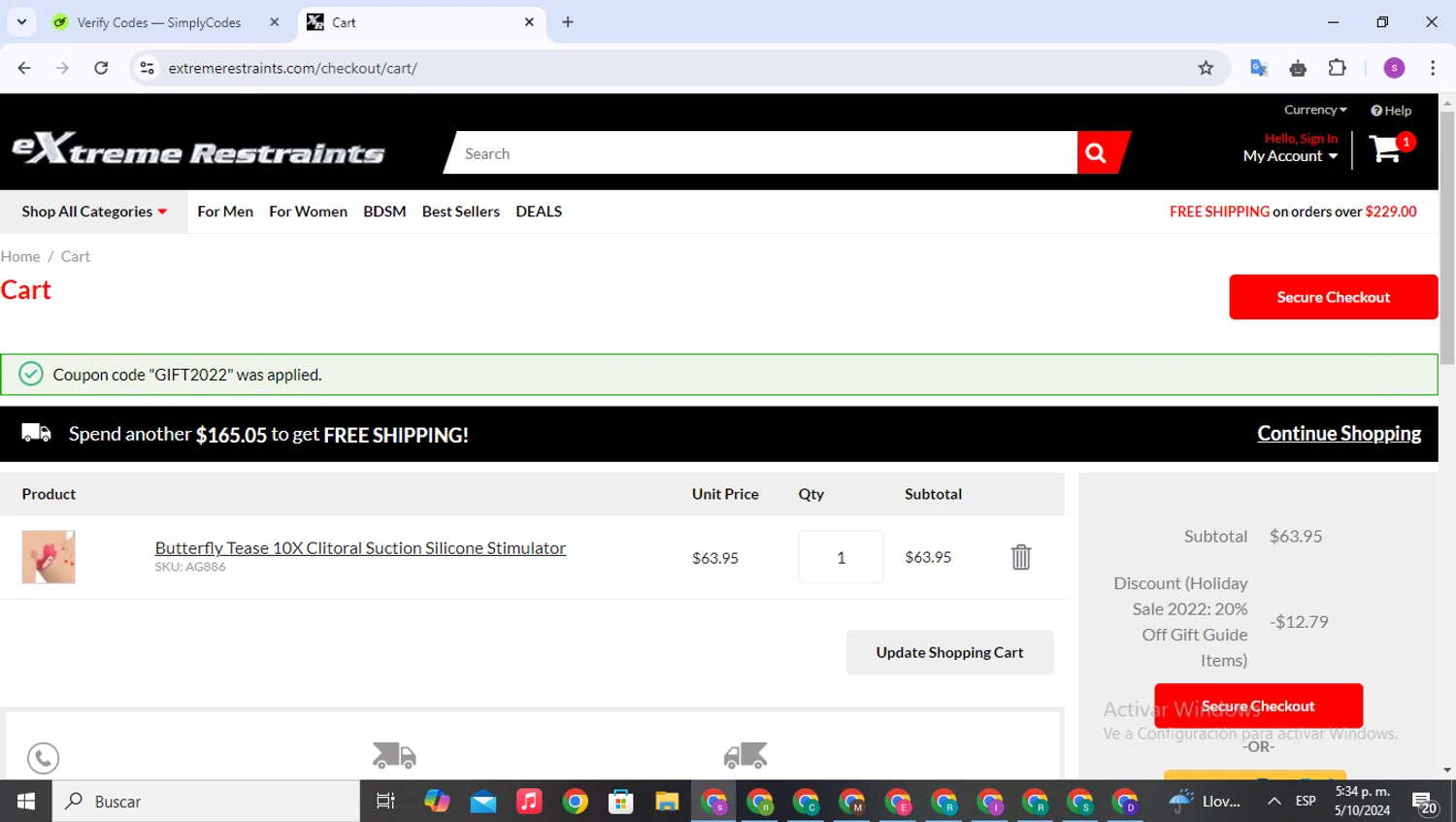 Extreme Restraints Coupon Codes - 10% Off | November 2024