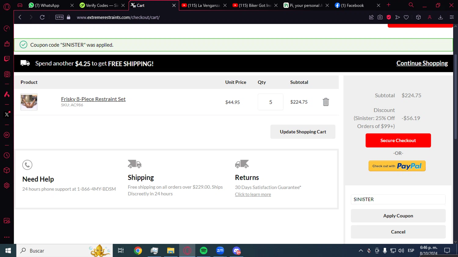 Extreme Restraints Coupon Codes - 30% Off | November 2024
