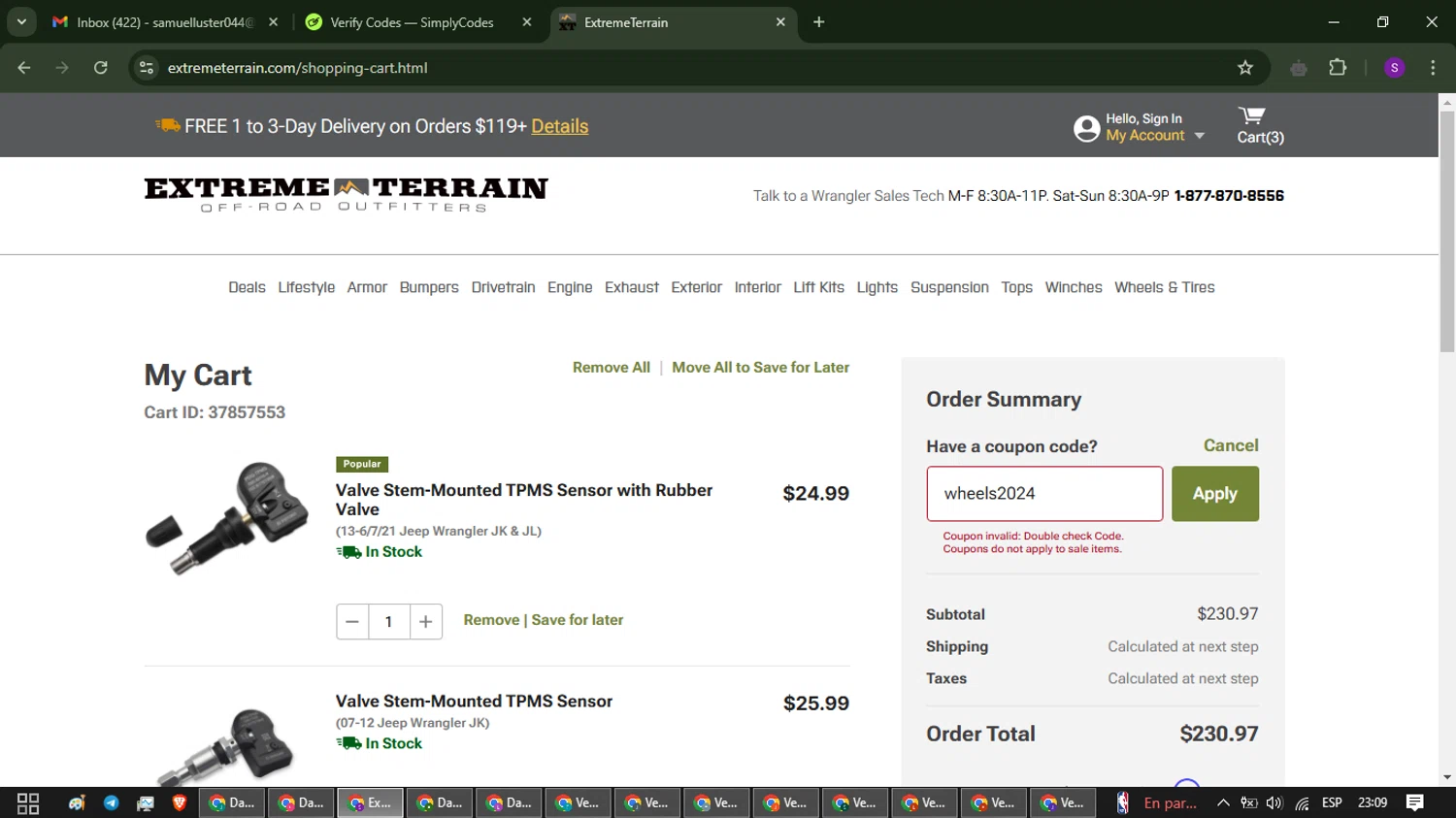 Extreme Terrain Coupon Codes (3 Verified) - $5 Off Jan 2025