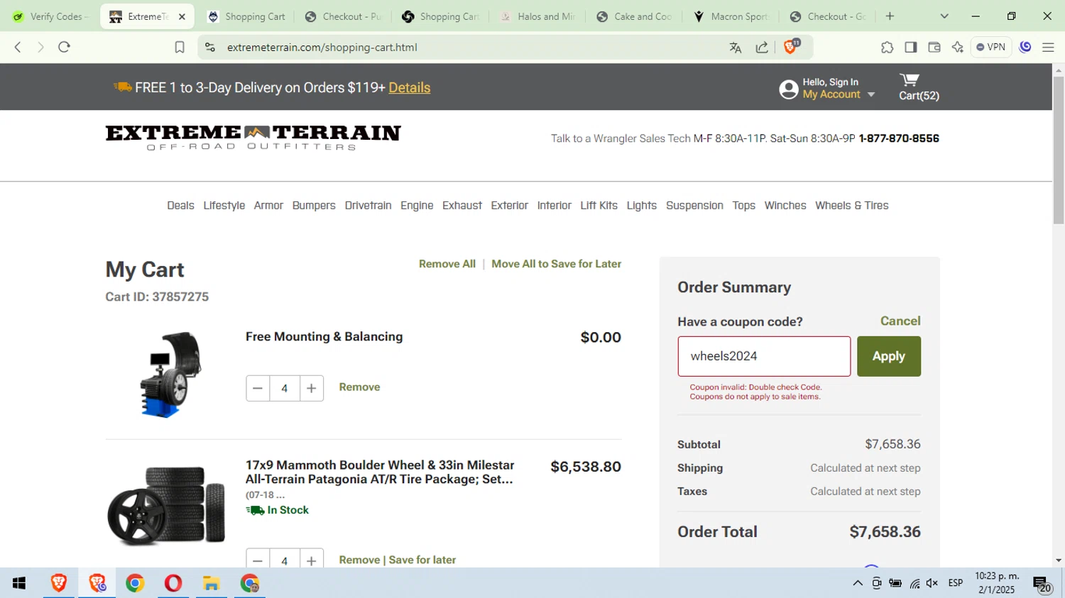 Extreme Terrain Coupon Codes (3 Verified) - $5 Off Jan 2025