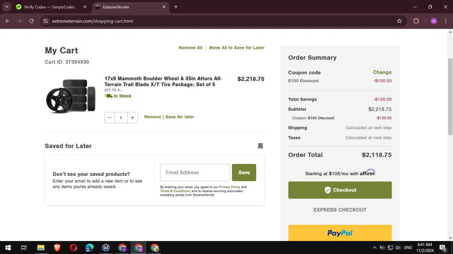 Extreme Terrain Coupons - $60 Off | November 2024