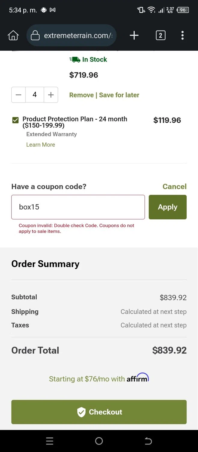 Extreme Terrain Coupon Codes (3 Verified) - $5 Off Jan 2025