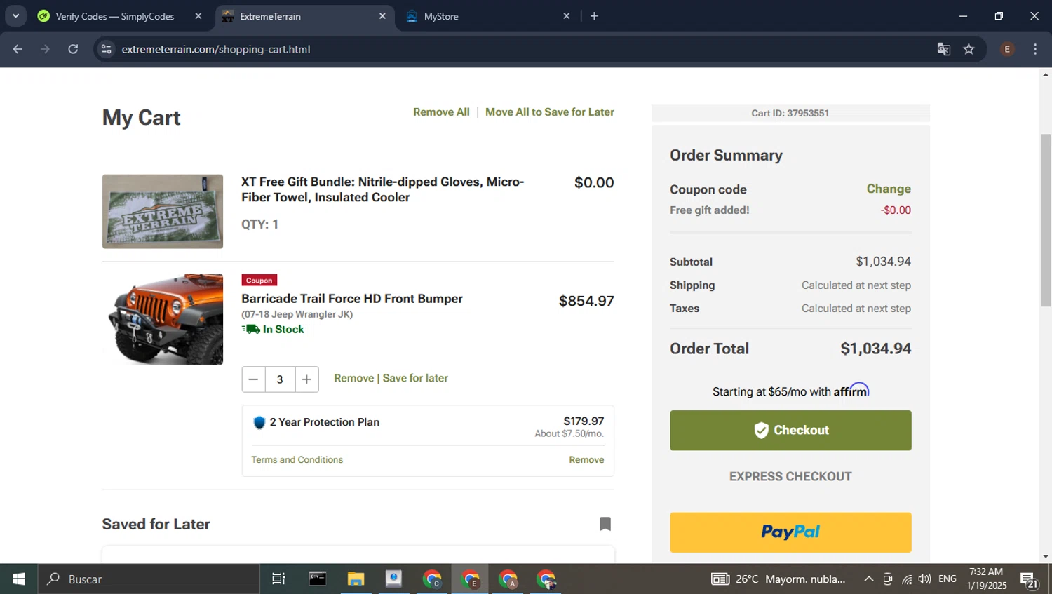 Extreme Terrain Coupon Codes (3 Verified) - $5 Off Jan 2025