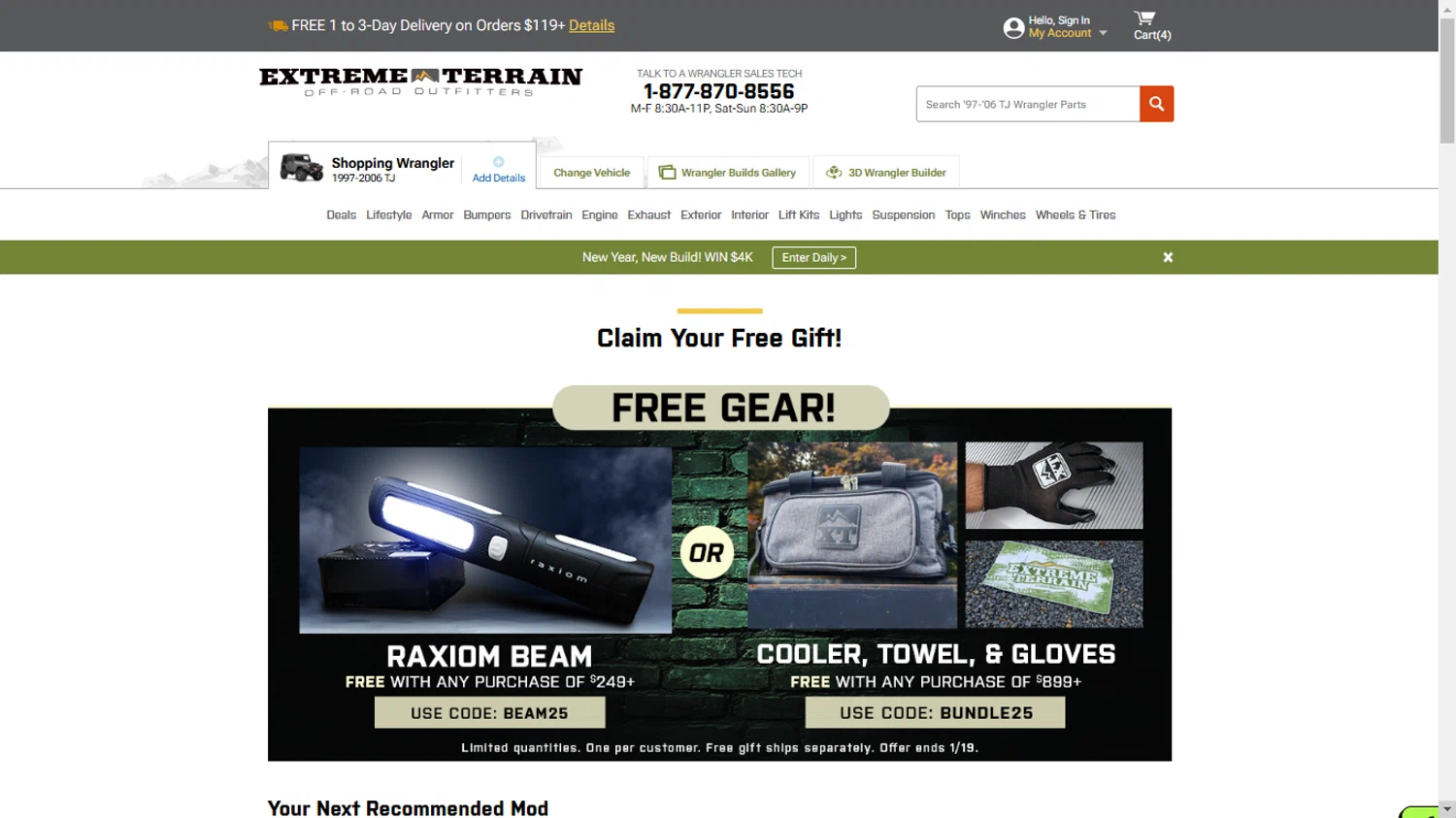 Extreme Terrain Coupons - $5 Off | January 2025