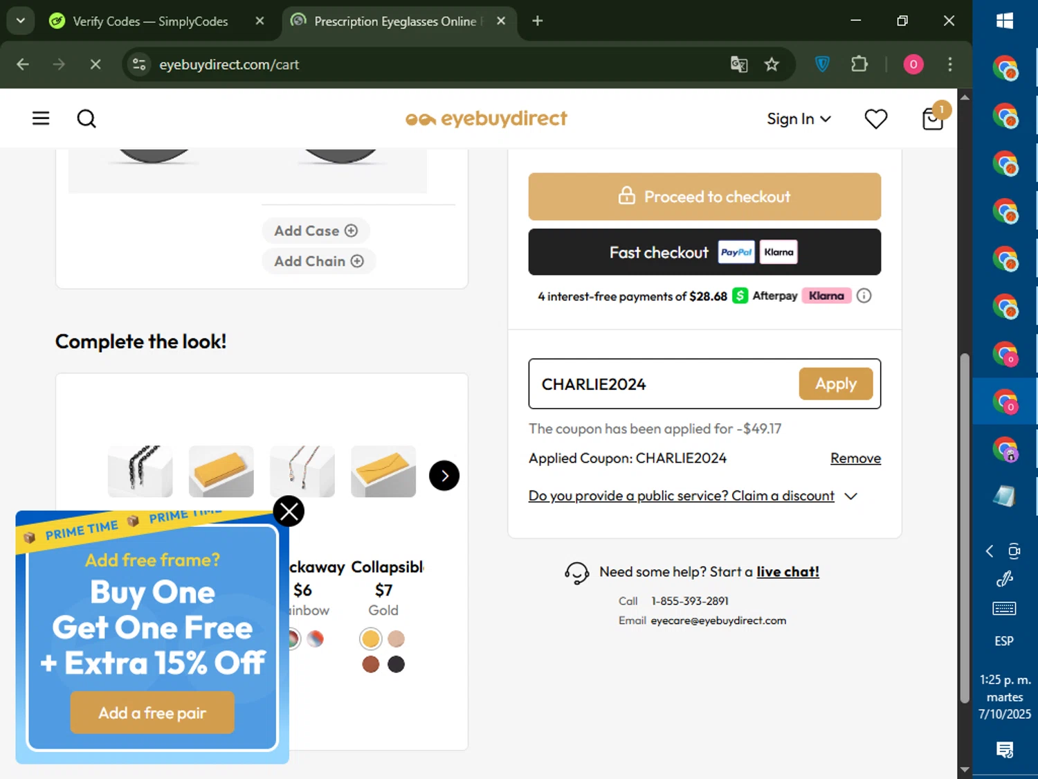 EyeBuyDirect Promo Codes - $45 Off (45 Verified) Dec 2025