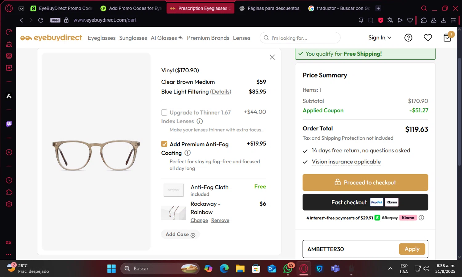 EyeBuyDirect Promo Codes - 35% Off (Verified) Oct 2025