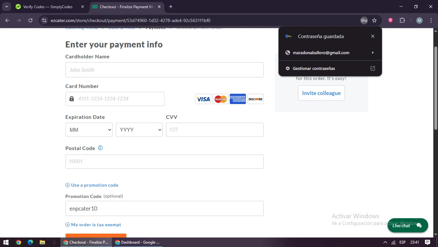 ezCater Promo Codes - 20% Off (1 Verified) Nov 2025