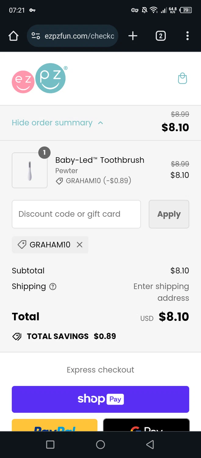 Ezpz Discount Codes - 25% Off | September 2024