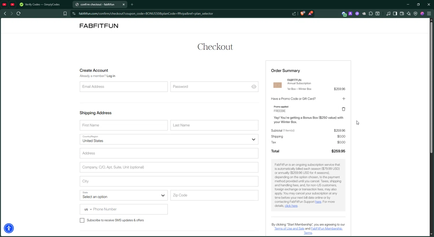 FabFitFun Promo Codes - $250 Off (17 Verified) Dec 2025