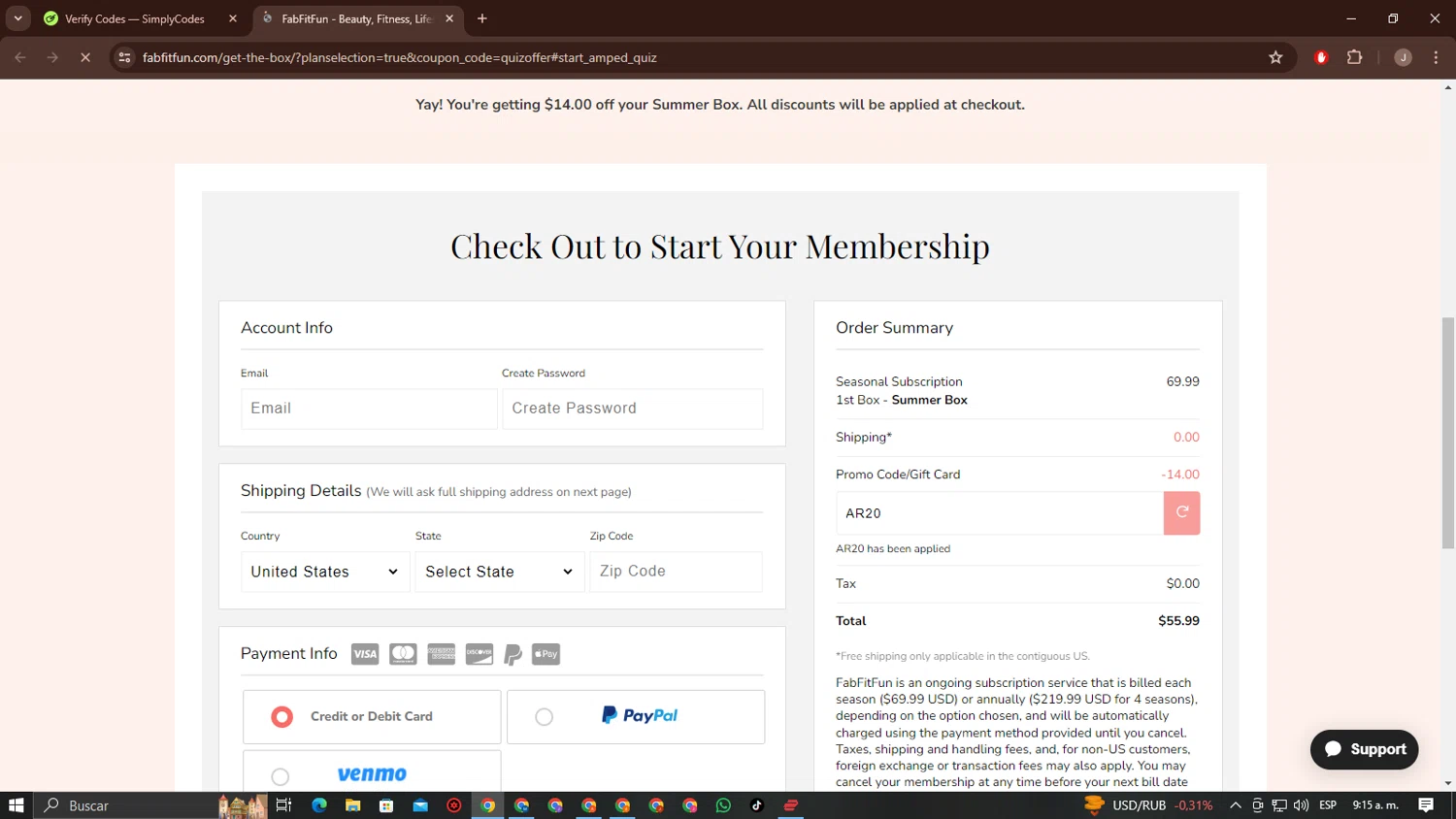 FabFitFun Promo Codes – 25% Off | July 2024