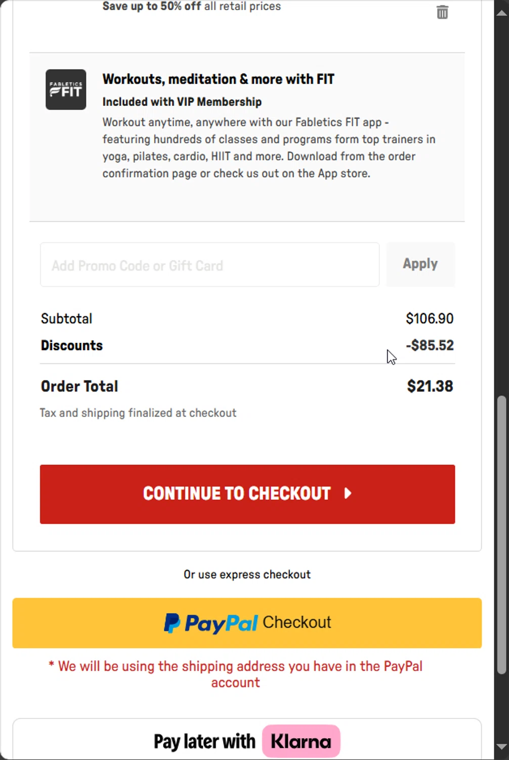 Fabletics Promo Codes (4 Verified) - 80% Off w/Code May 2025