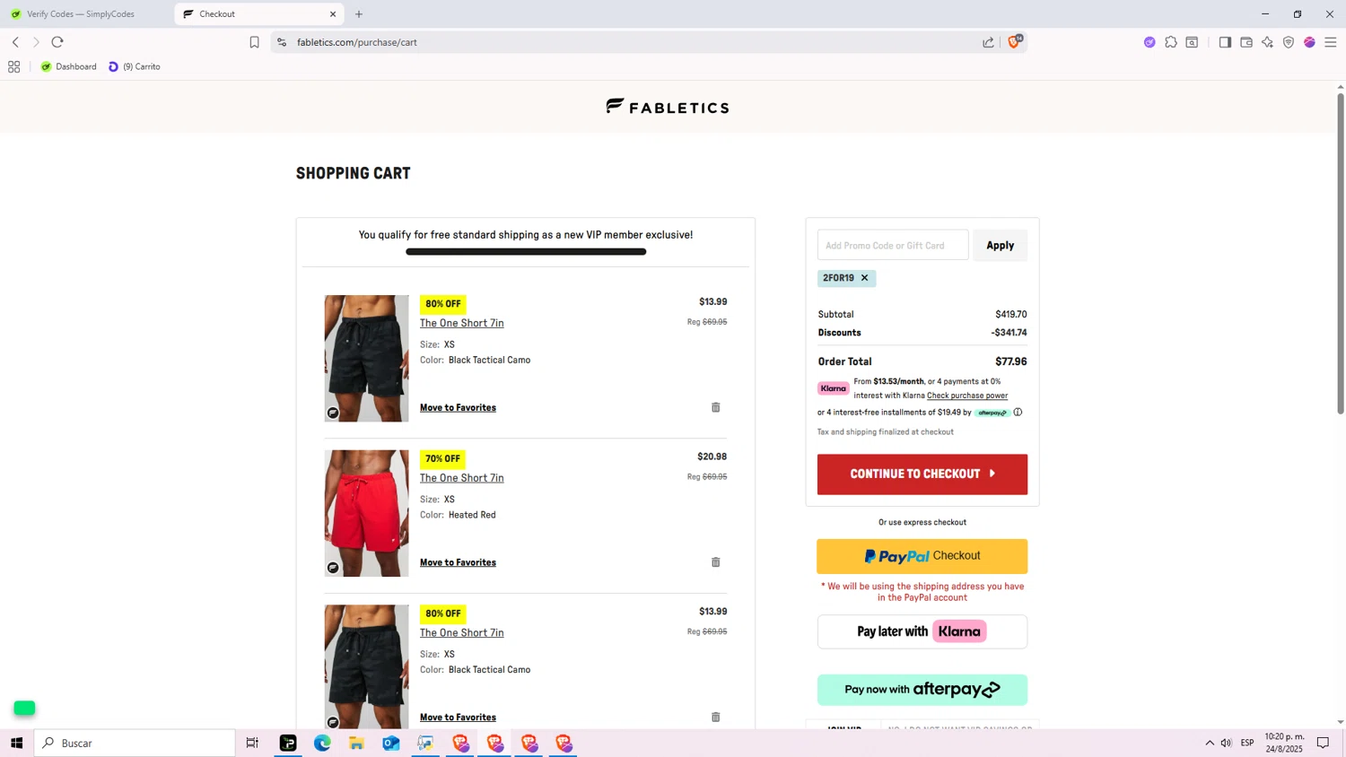 Fabletics Promo Codes (4 Verified) - 50% Off w/Code Oct 2025