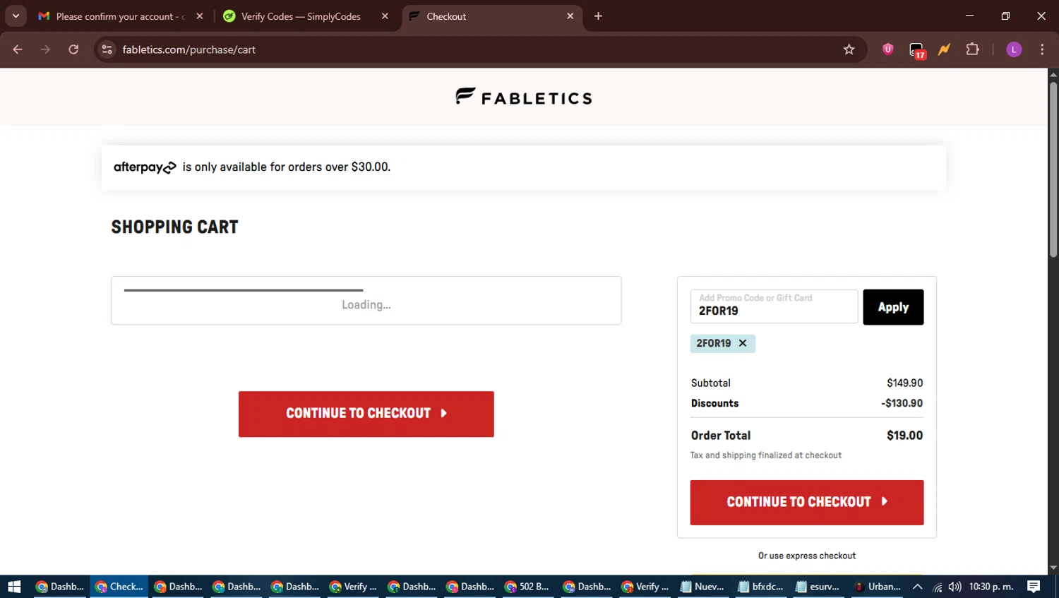 Fabletics Promo Codes (4 Verified) - 50% Off w/Code Oct 2025