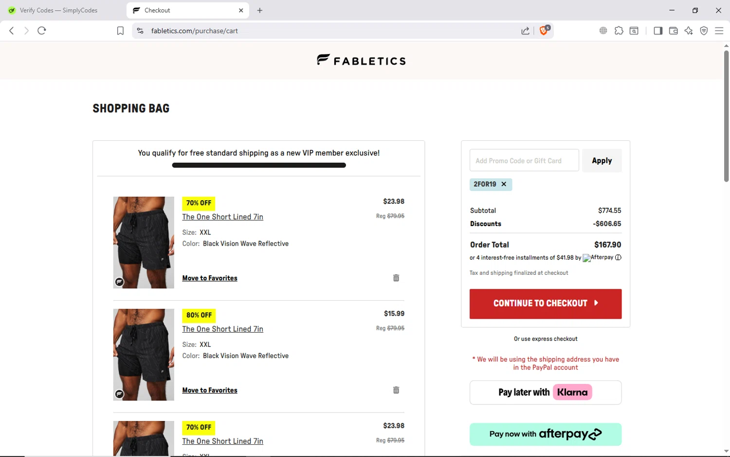 Fabletics Promo Codes - 70% Off (2 Verified) Nov 2025
