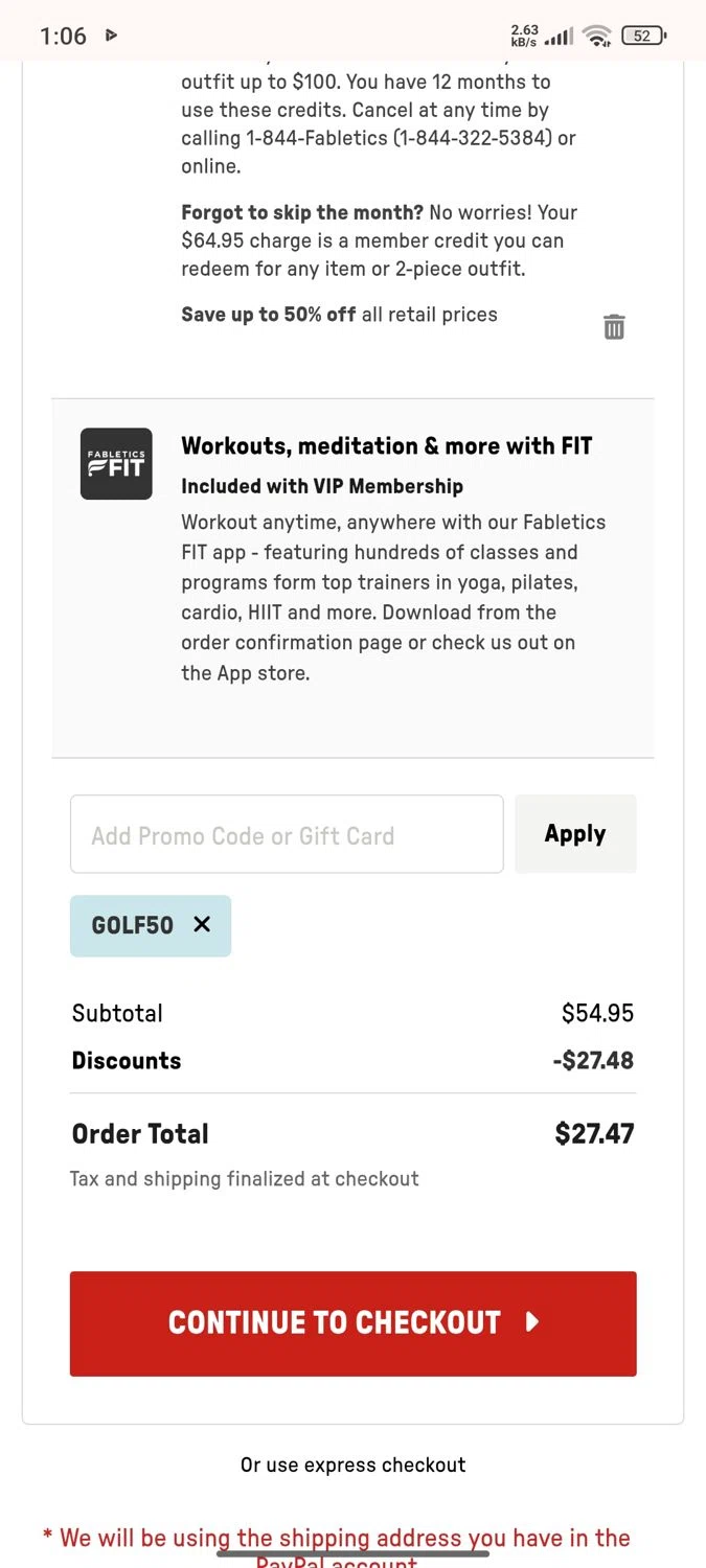 Fabletics Promo Codes (5 Verified) - 50% Off w/Code Sep 2025